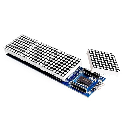 MAX7219 Dot Matrix Module 4-in-1 Display - leetechbd